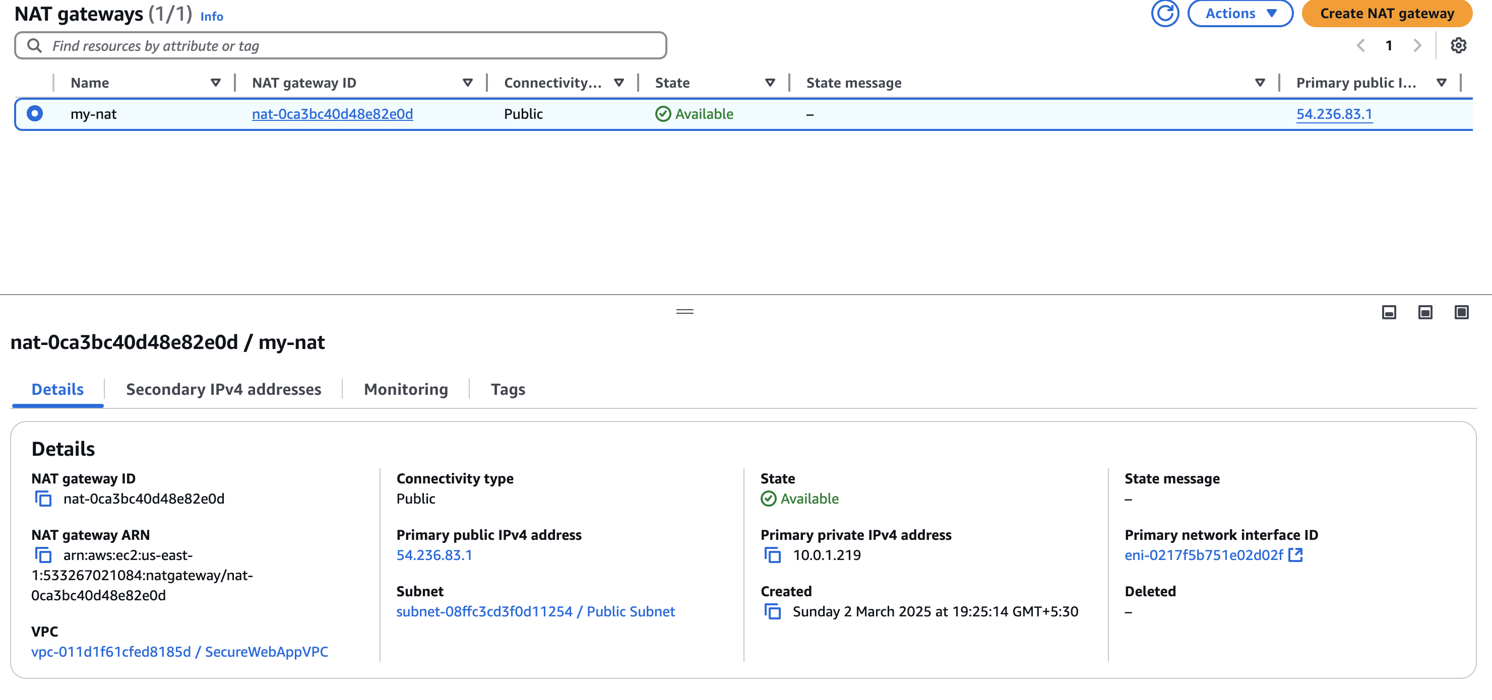 Secure Web App Architecture